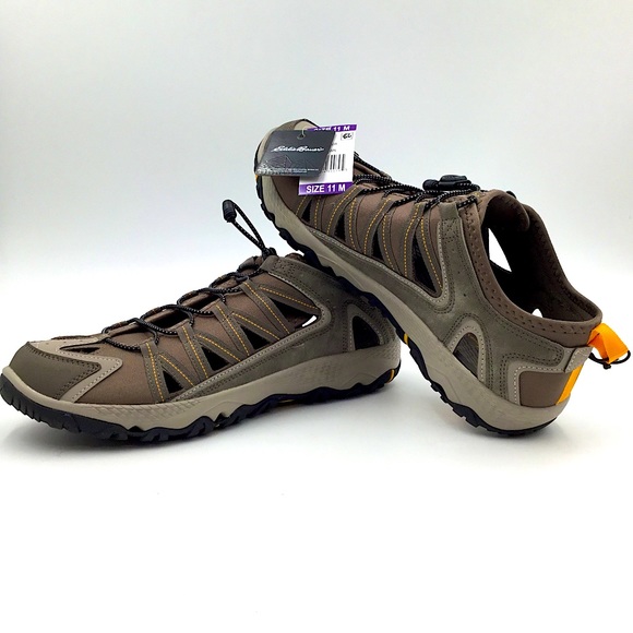 Eddie Bauer | Shoes | Mens Eddie Bauer Bungee Laced Water Shoes Brown ...